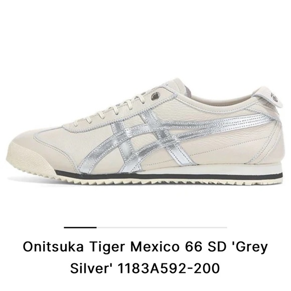 Onitsuka Tiger by Asics | Shoes | Onitsuka Tiger Mexico 66 Grey Silver ...